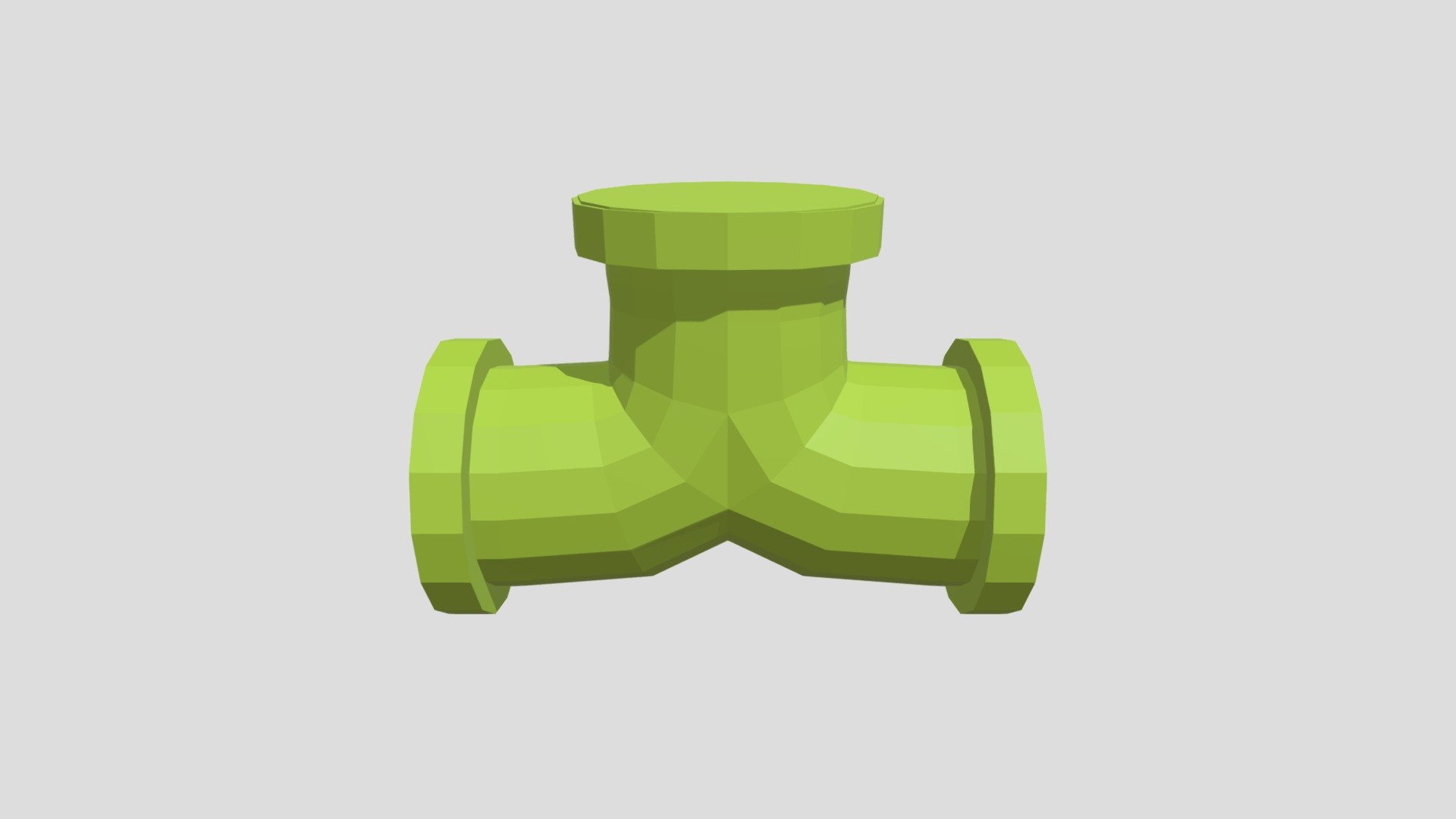 T Pipe - 3D model by zak johnson (@joh20491395) [f54b04f] - Sketchfab