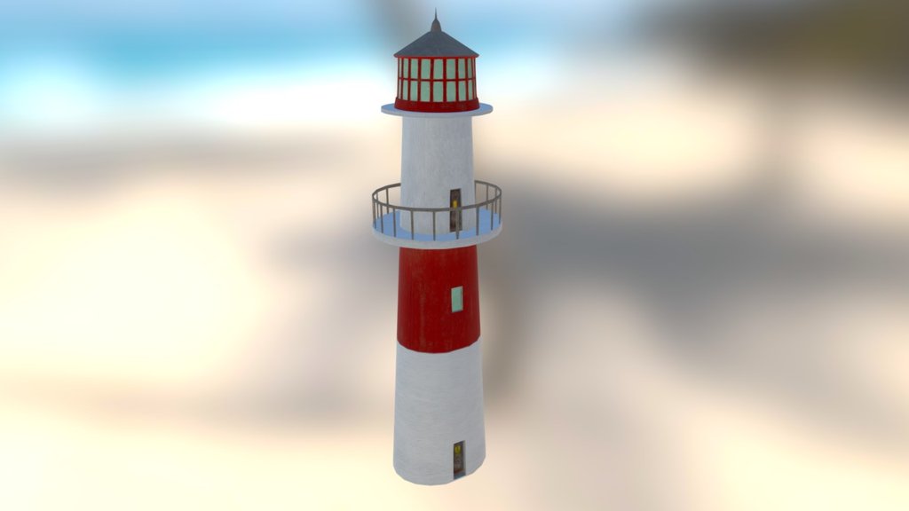 Lighthouse - 3D model by IUDAV [f54b385] - Sketchfab