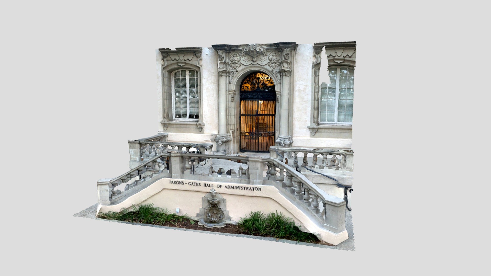 Administration Hall at Caltech -- LiDAR iPad - Download Free 3D model ...