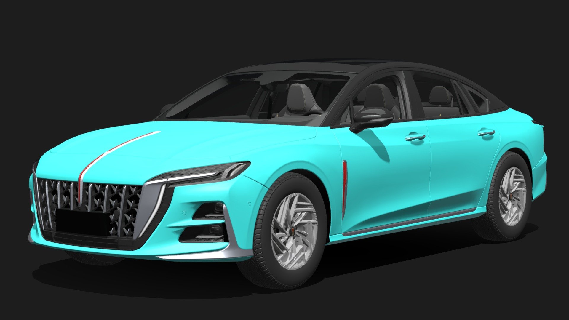 2023 Hongqi H6 - Download Free 3D model by OUTPISTON [f54d0d3] - Sketchfab