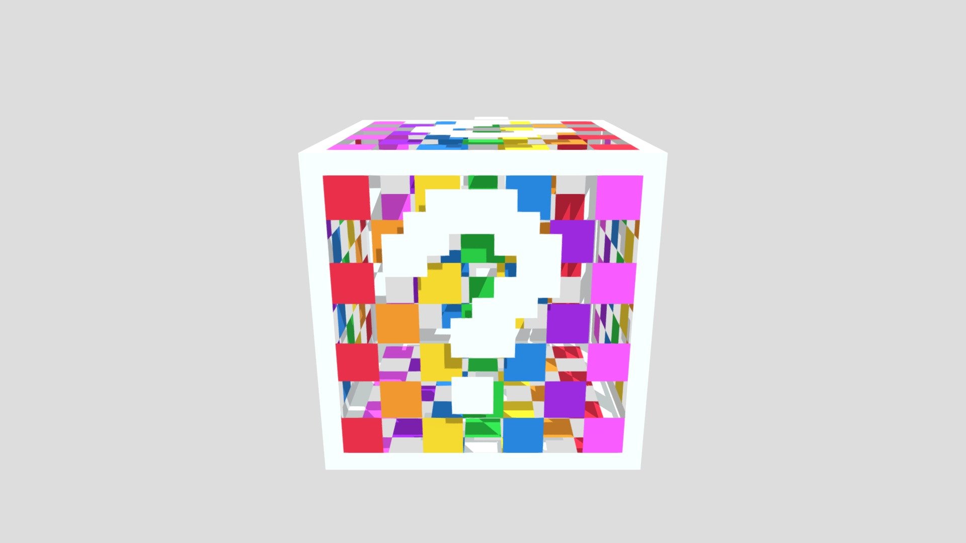 Minecraft-Styled Mario Kart Item Box - 3D model by mariofan12361yt ...
