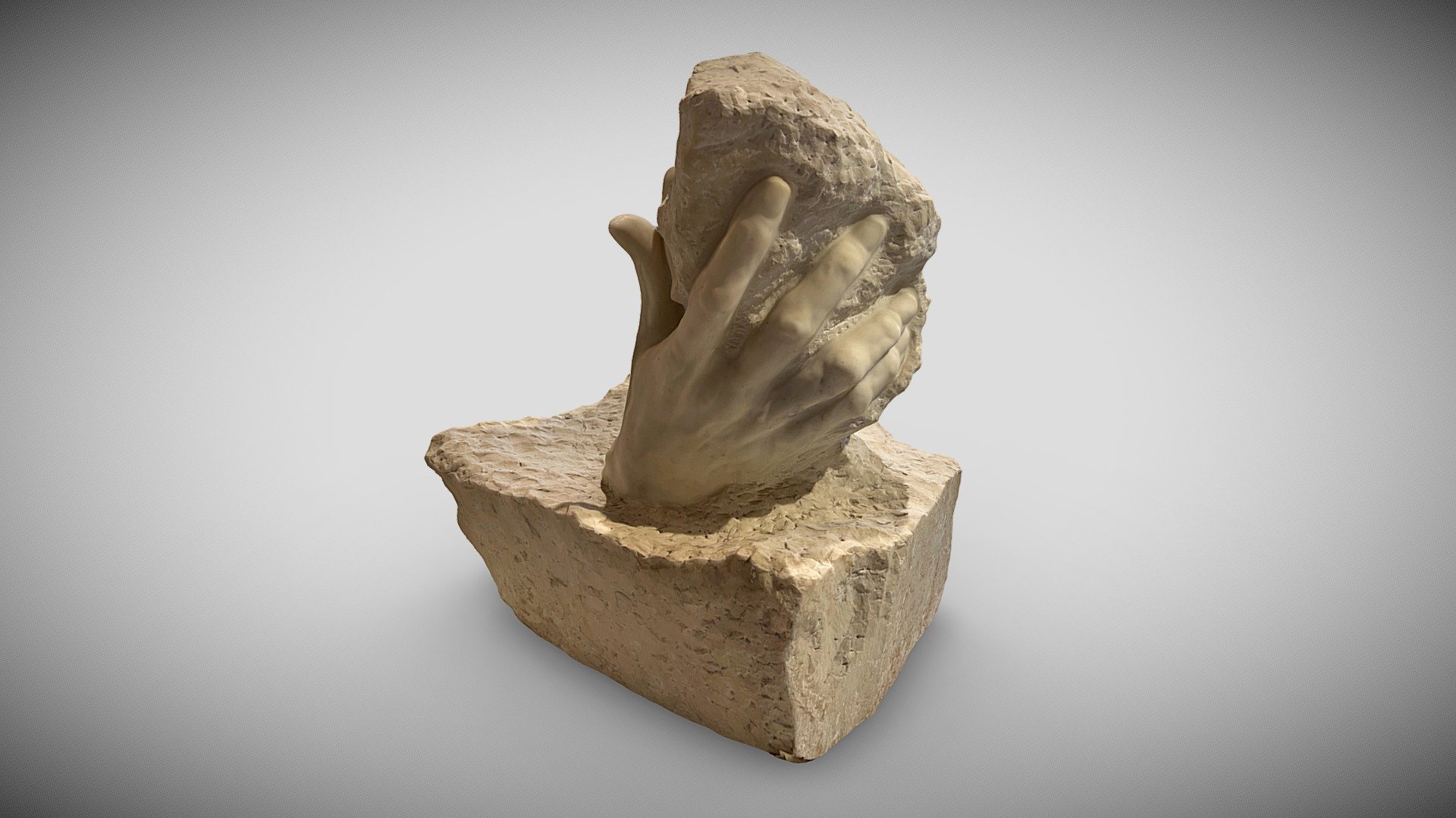 Musée Rodin - Hand of God / 3D Scan - Download Free 3D model by Andrew ...