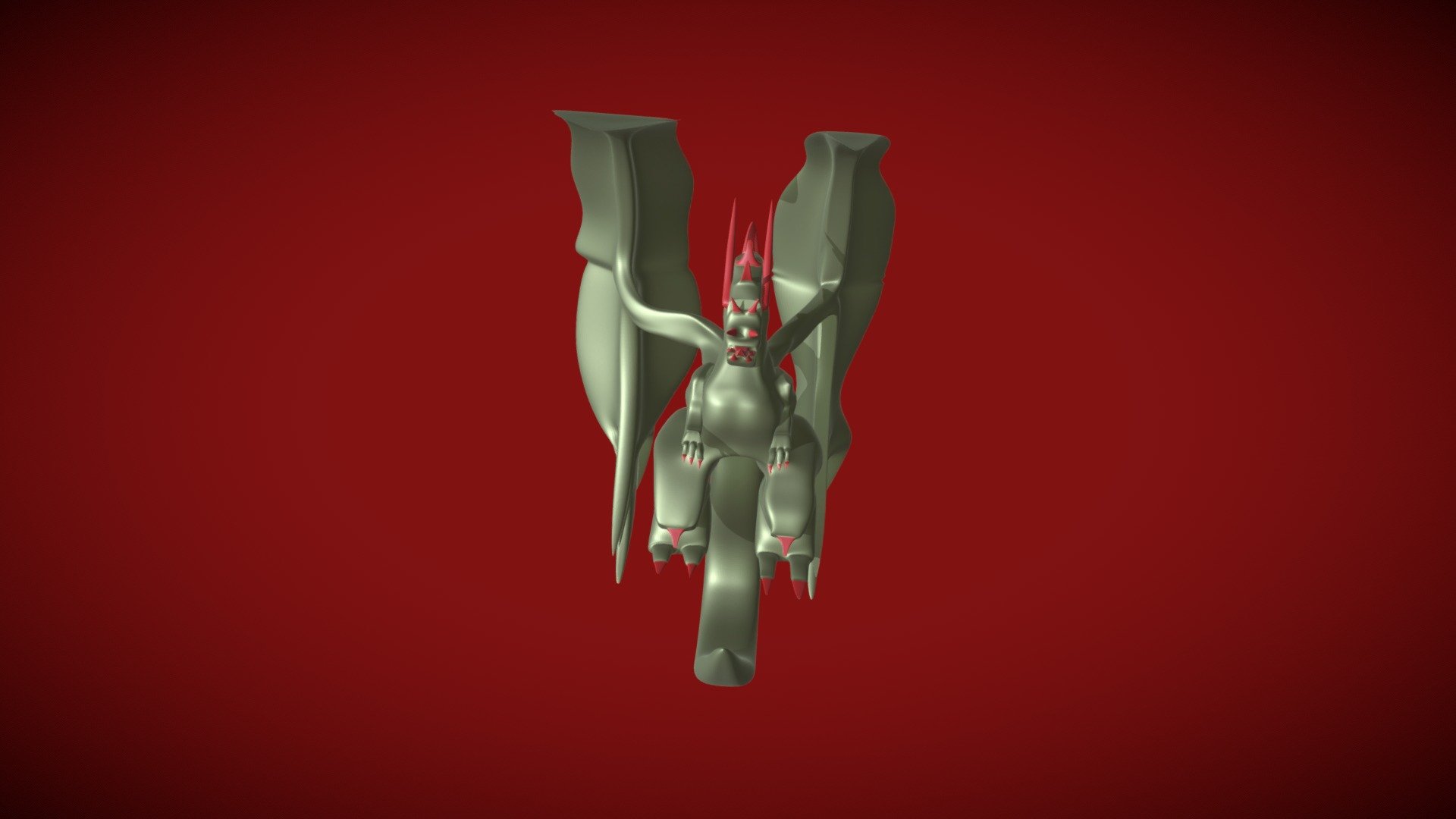 Sand Dragon - 3D model by Duribai [f54fdc9] - Sketchfab