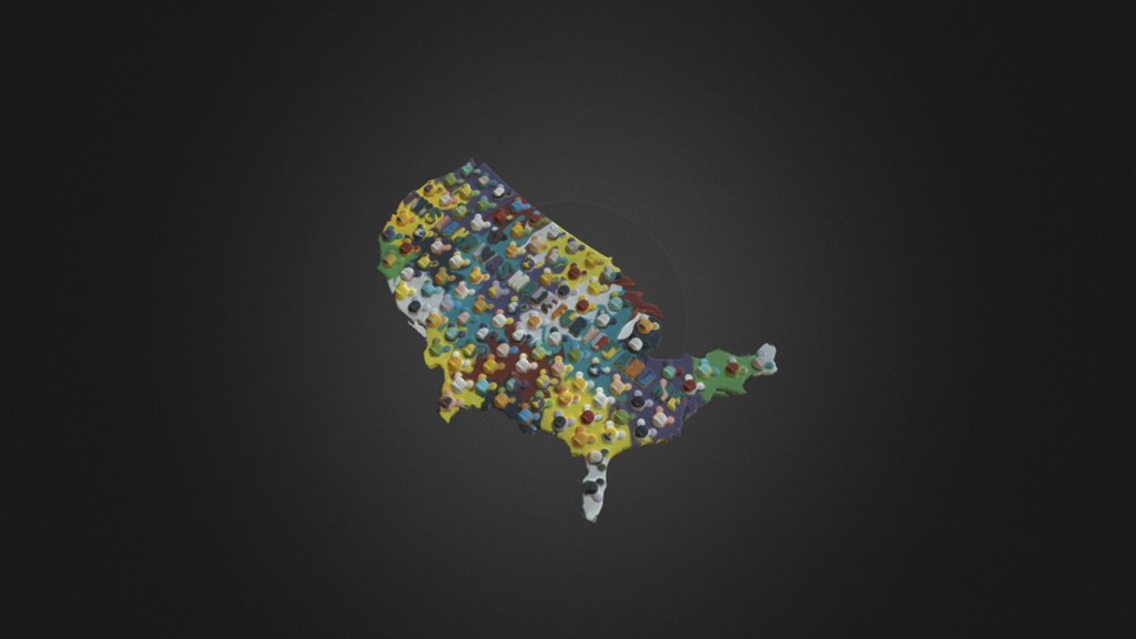 Mickey Map - 3D model by Johnny Brammer (@johnnybrammer) [f551690 ...
