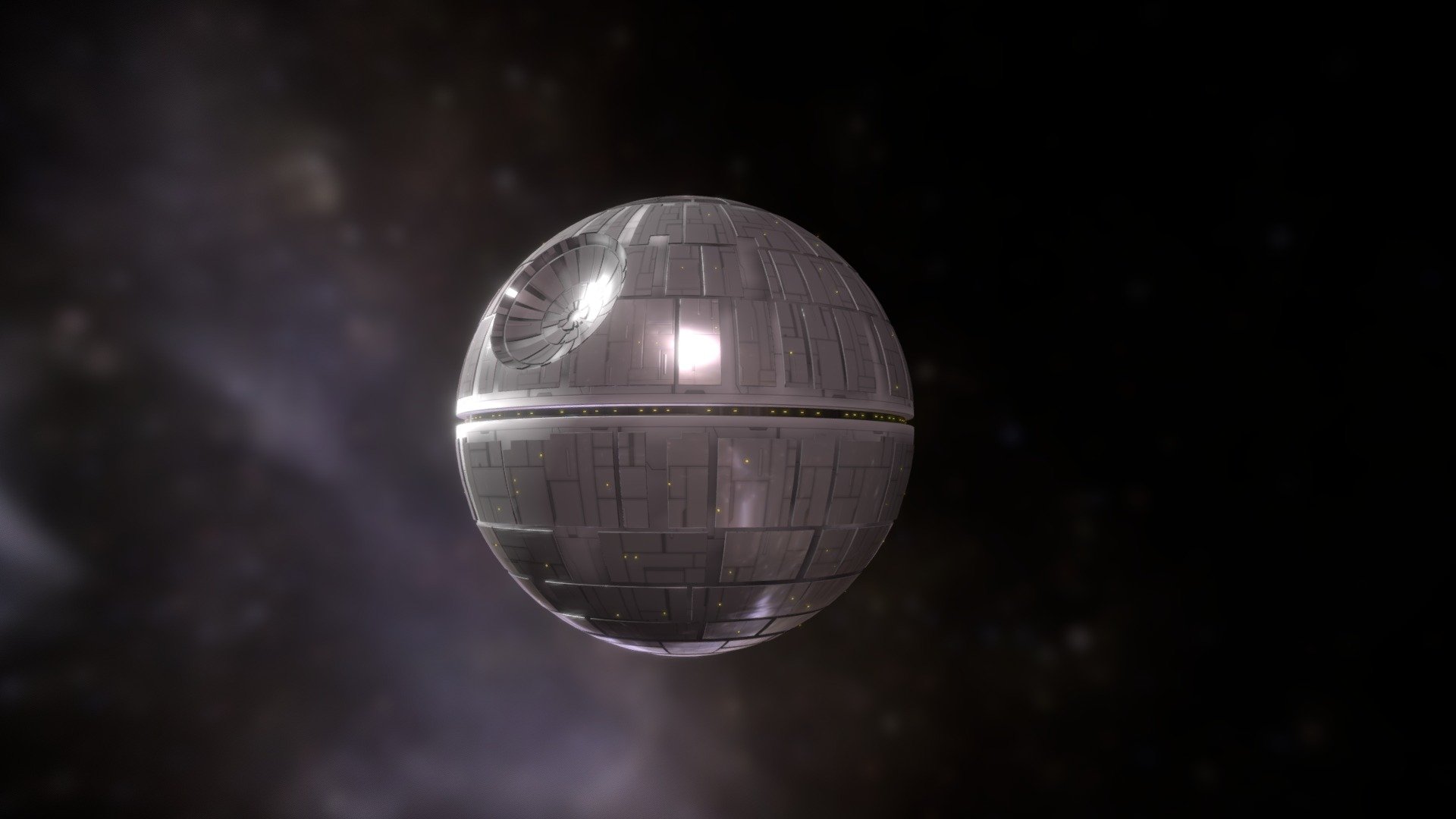 Star Wars Death Star - 3D model by menlulele [f551c0f] - Sketchfab