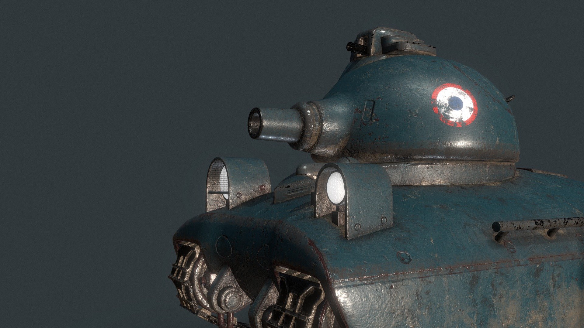 World of Tanks - amx40 - 3D model by maosichinchilla [f55237e] - Sketchfab