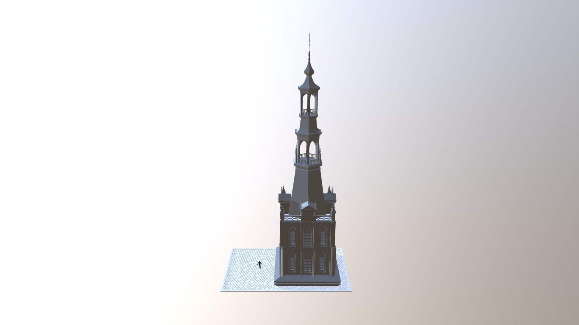 Full Toren - 3D model by Willem (@akkerwillem) [f557794] - Sketchfab