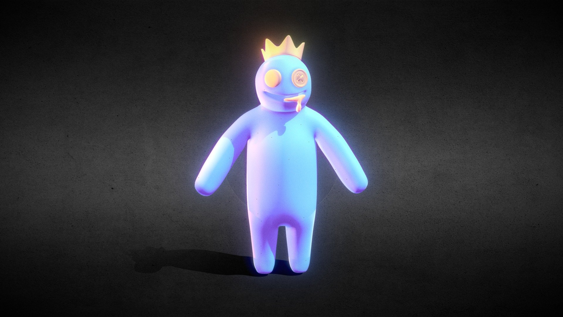 blue - 3D model by KD. Dat Nguyen (@kdpsycho.152) [f55831e] - Sketchfab
