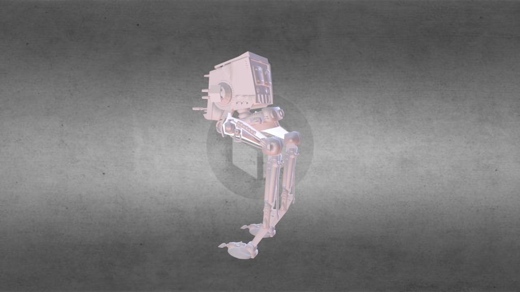 AT-ST Star Wars - Download Free 3D model by CamiloFlores [f558736 ...