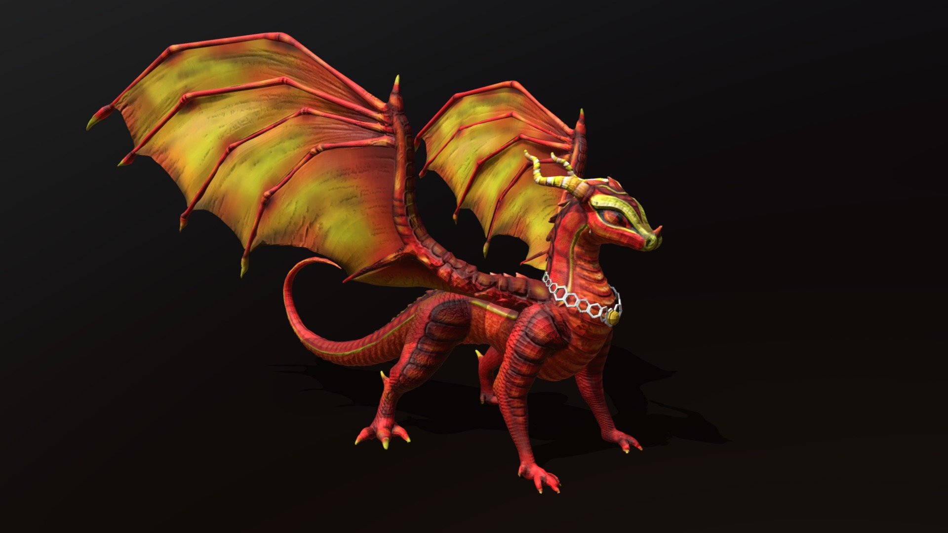 DRAGON - Download Free 3D model by Lsanto12 [f55c79d] - Sketchfab