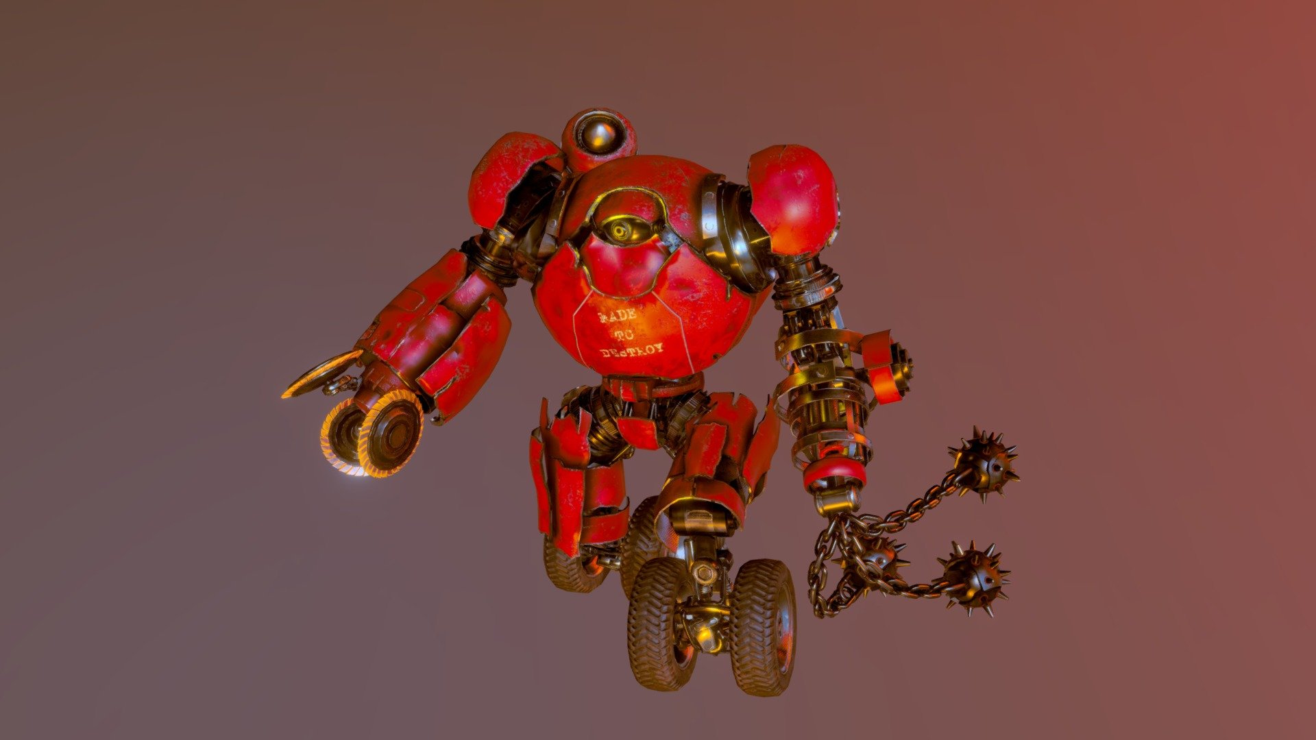 Made to Destroy - 3D model by MarkZimmerman [f55d79d] - Sketchfab