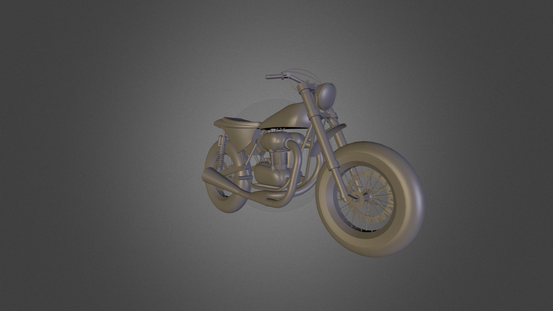 DAE Motorcycle (Only Primitives) - 3D model by Thomas Van Nuffel (@synn ...