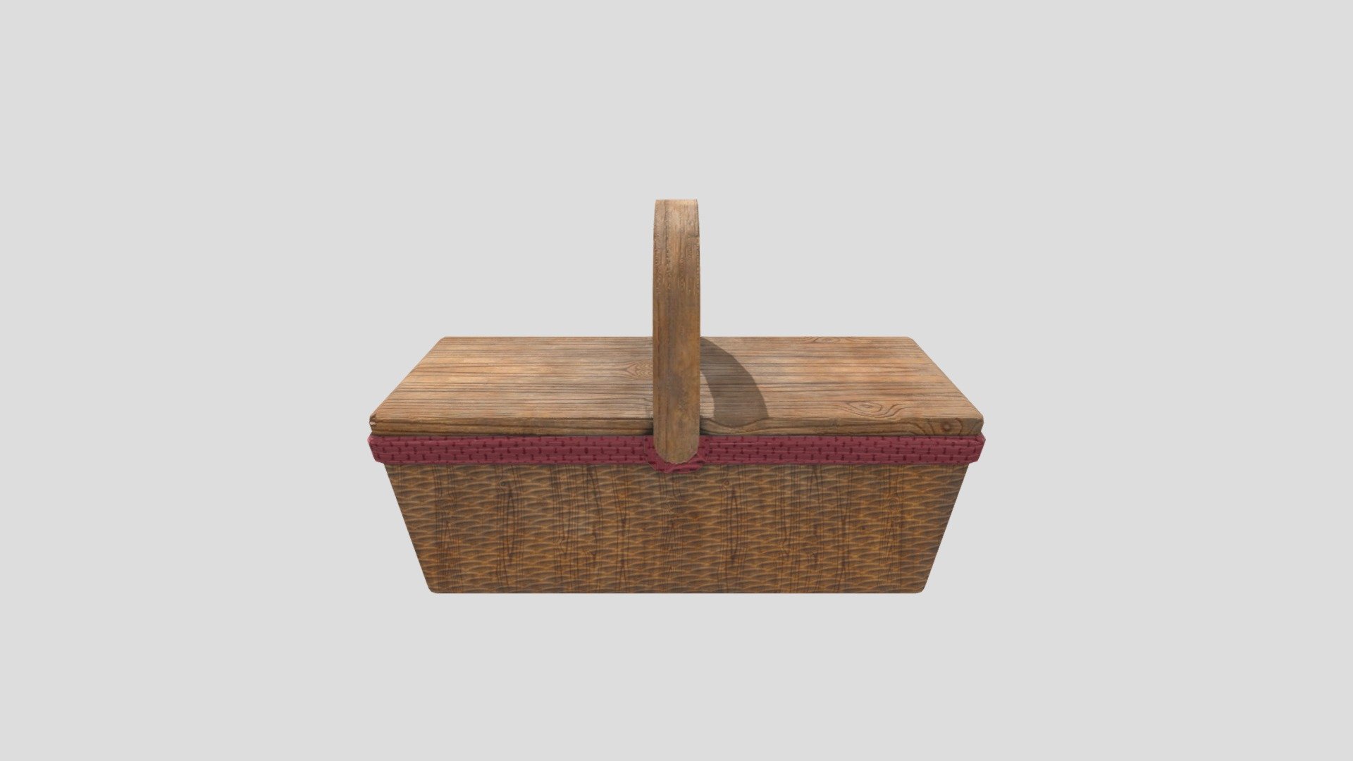 Picnic Basket - Download Free 3D model by Elitemaster215 [f55dee6 ...