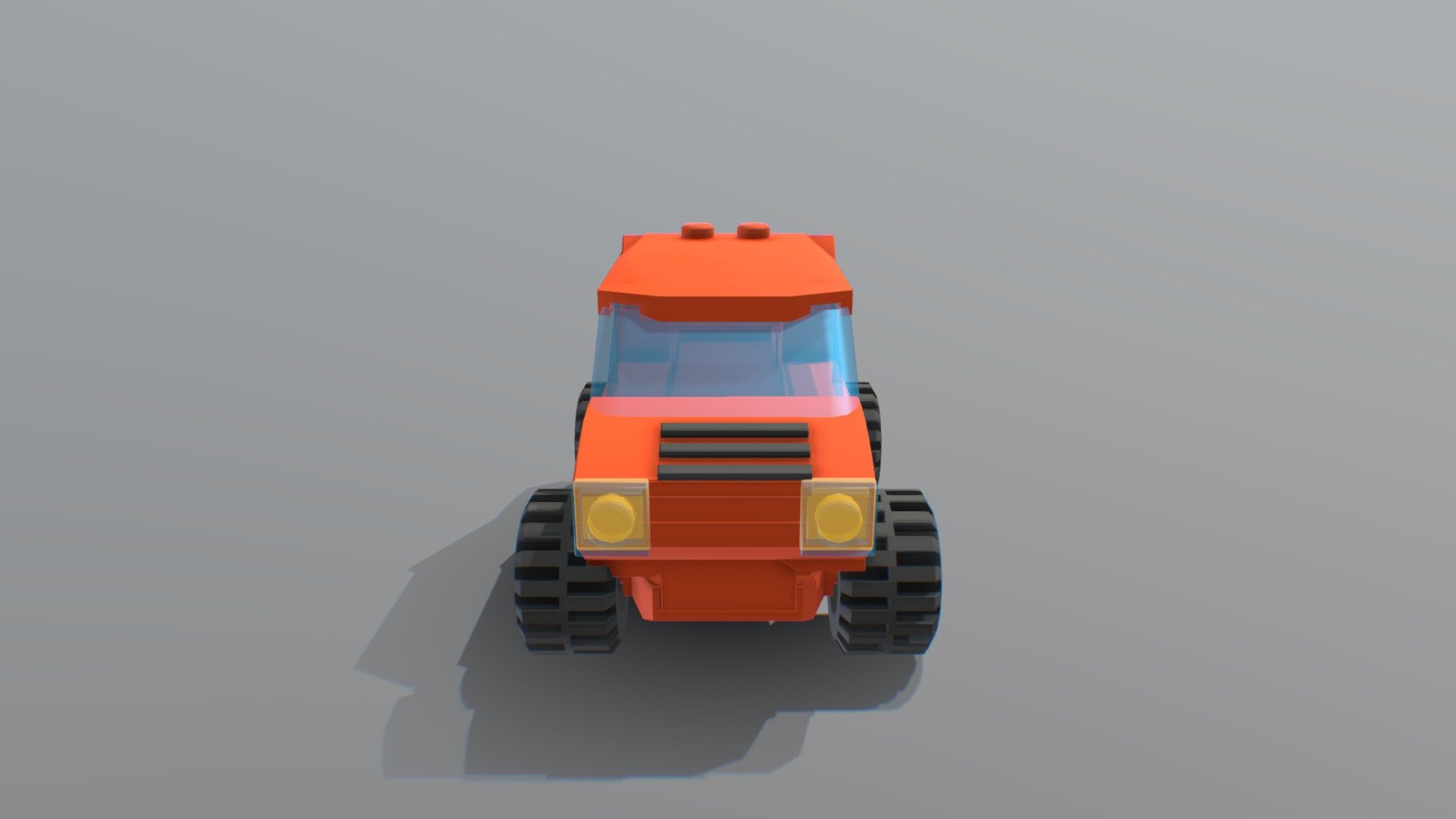 Red Lego Car - Download Free 3D model by Moderately_damp [f55e4d6 ...