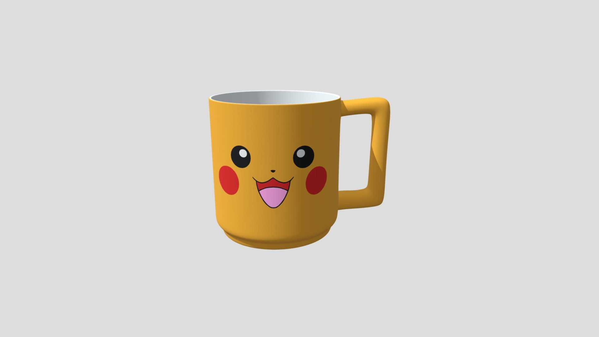 Pikachu Coffee Mug - 3D model by sakha-rusty [f55ffbc] - Sketchfab