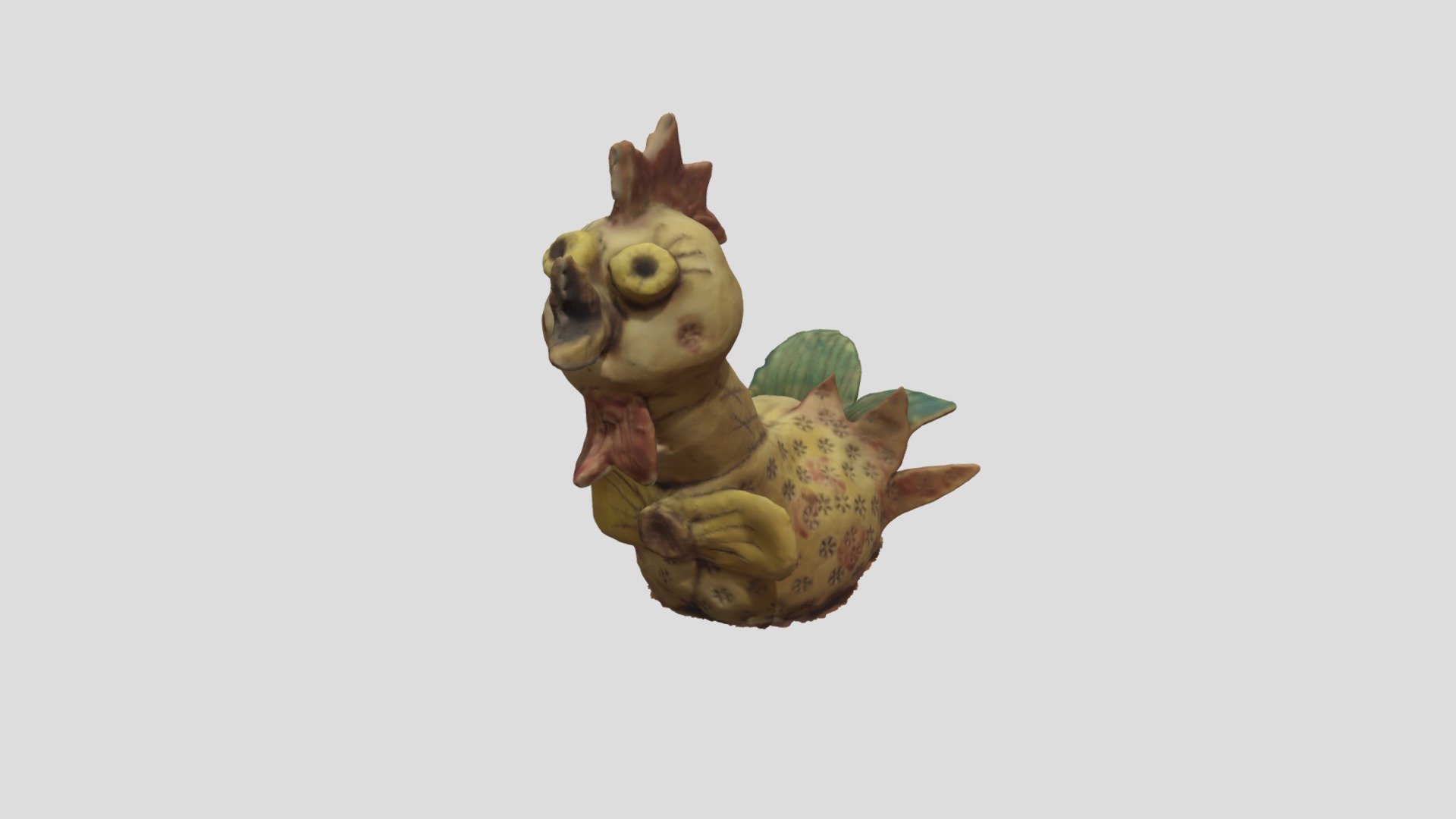 Ceramic rooster model - 3D model by spsopavaCZ [f5604ae] - Sketchfab