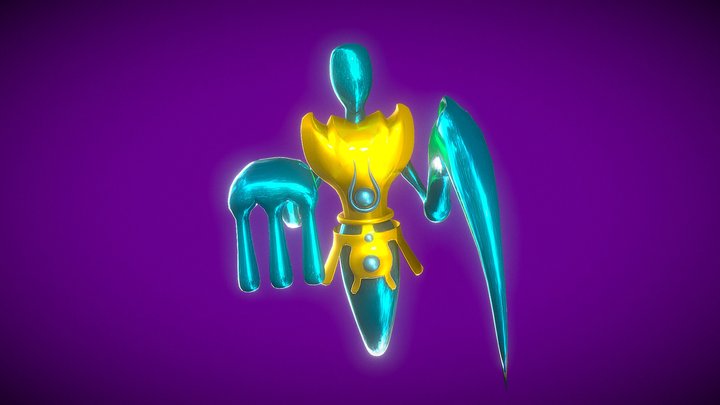 Humanoid-slime 3D models - Sketchfab