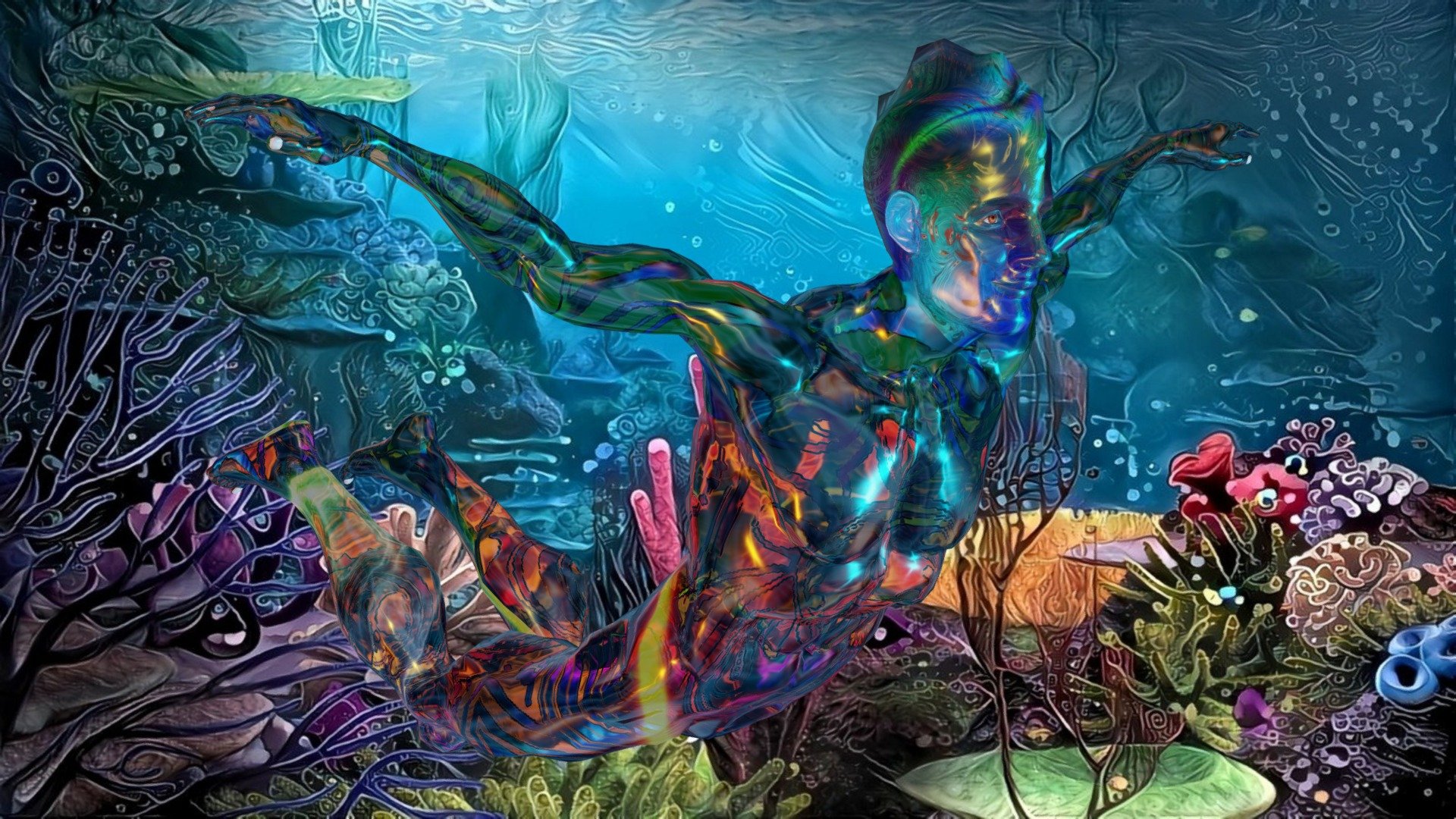 Aqua Man - 3D model by Miguelangelo Rosario (@miguelangelo2k) [f567e36 ...