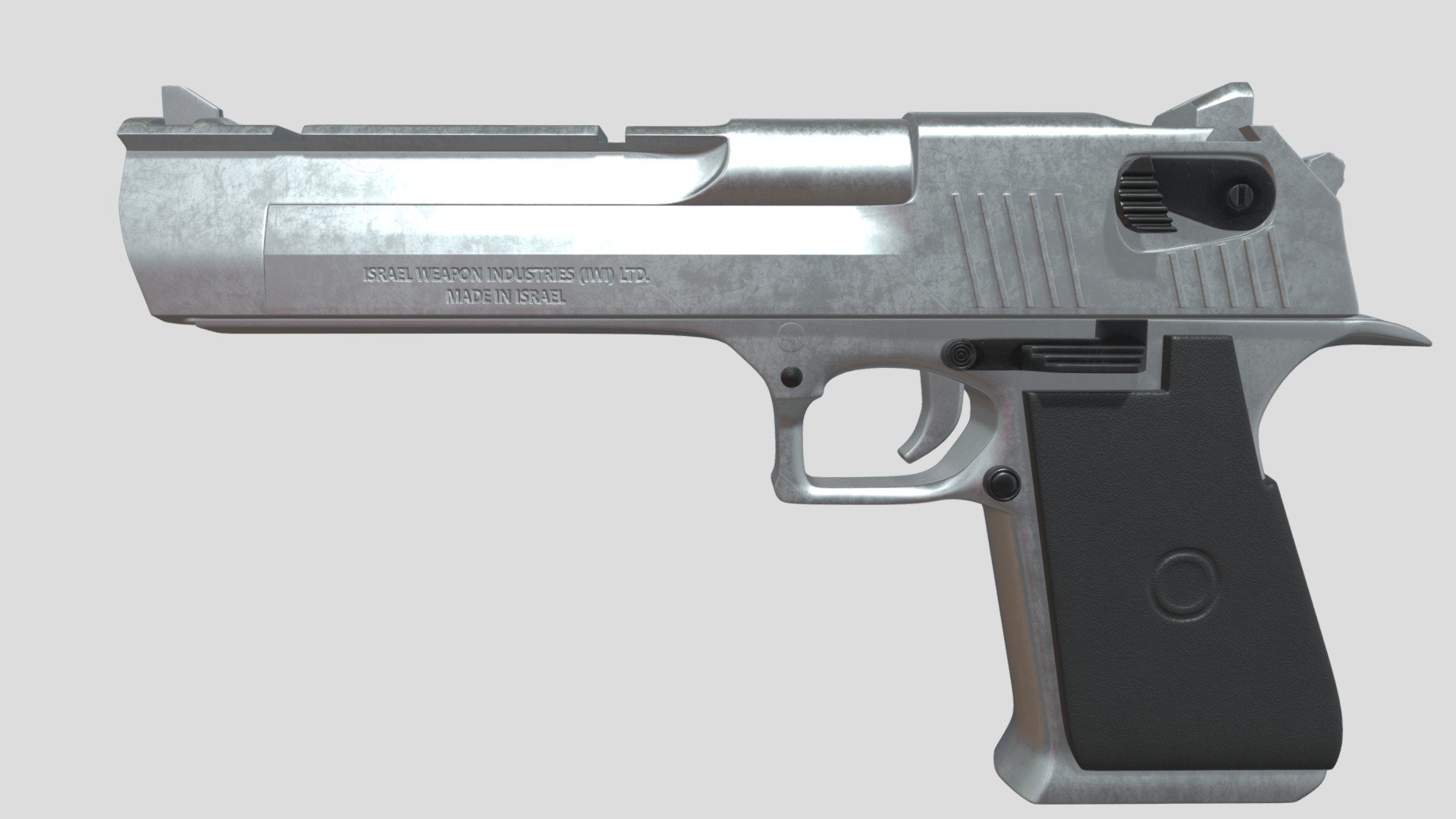 Desert Eagle - Pistol - 3D model by user77 [f567ea1] - Sketchfab