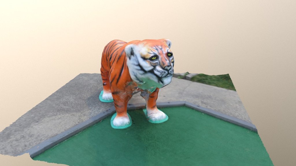 Route 1 Golf Tiger - 3D model by ROBOTKID [f5693f4] - Sketchfab