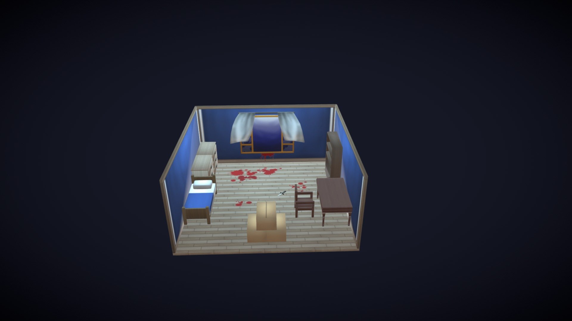 Room - 3D model by Elaine (@a110082015) [f56b0de] - Sketchfab