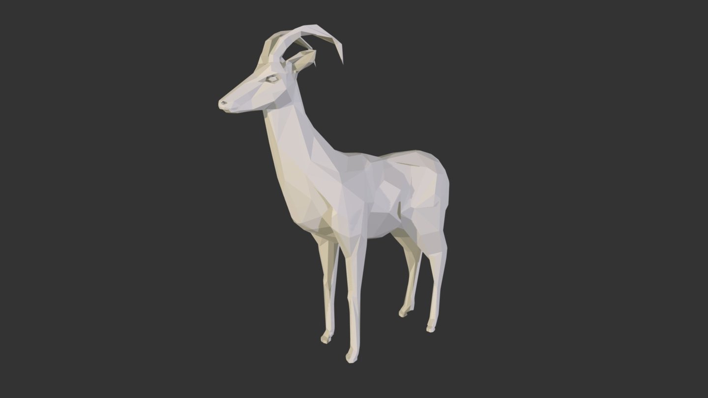 Antelope - 3D model by Wallriors Official (@WallriorsOfficial) [f56bbdc ...