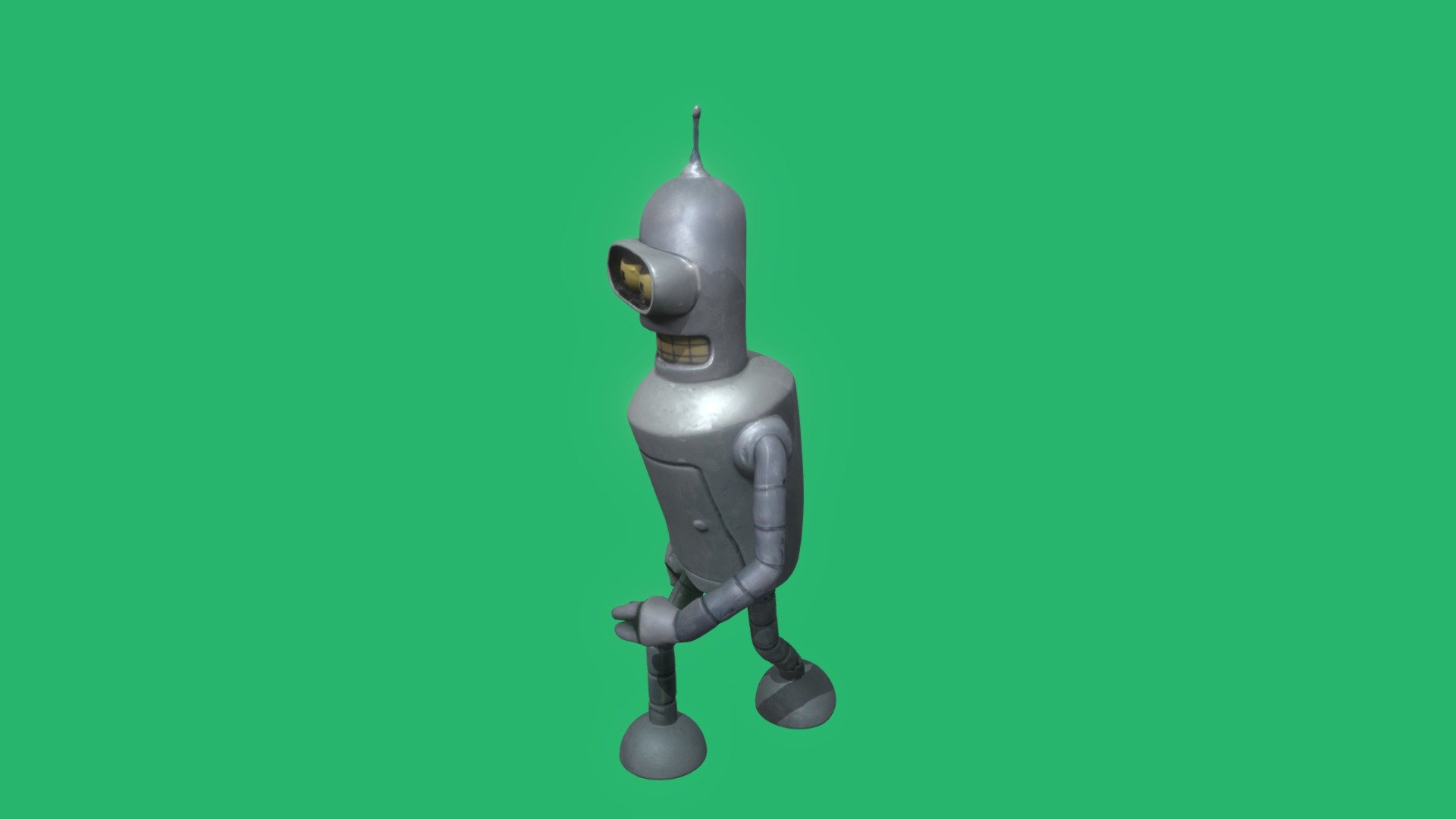 Bender Bailando / Bender Dancing - Download Free 3D model by ...