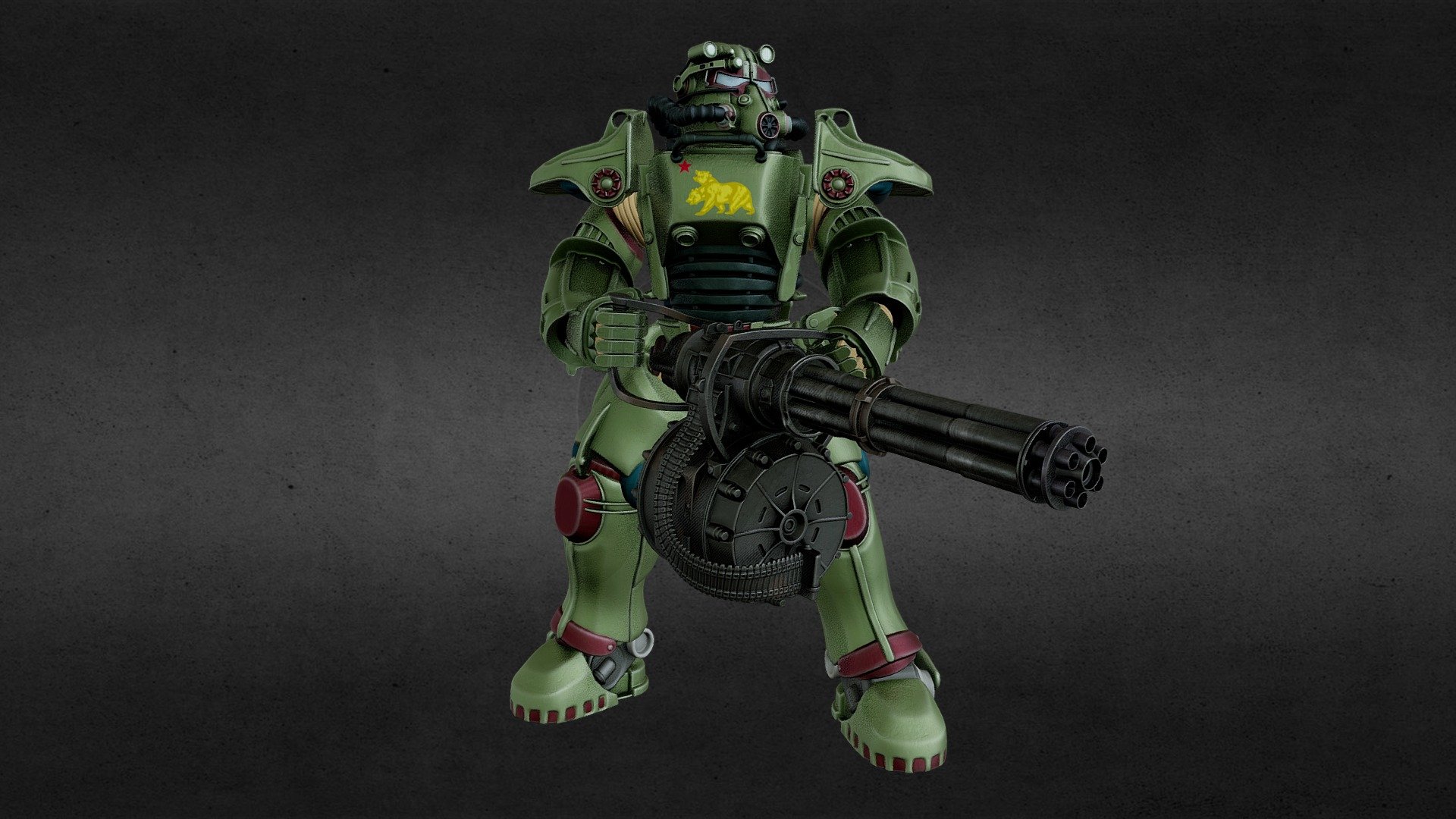 Power Armor T45 - 3D model by nefritku1985 (@nefritku1987) [f56e590 ...