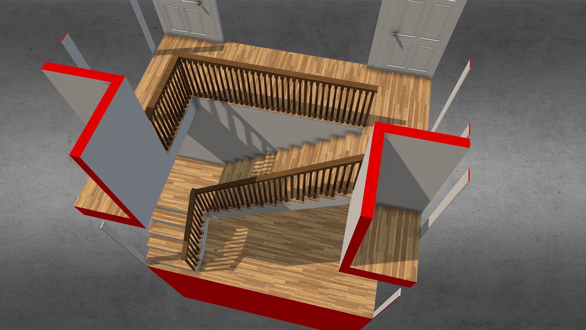 130 Victor Dr Stair 10122017 - 3D model by yegor.shulyk [f56f0f4 ...