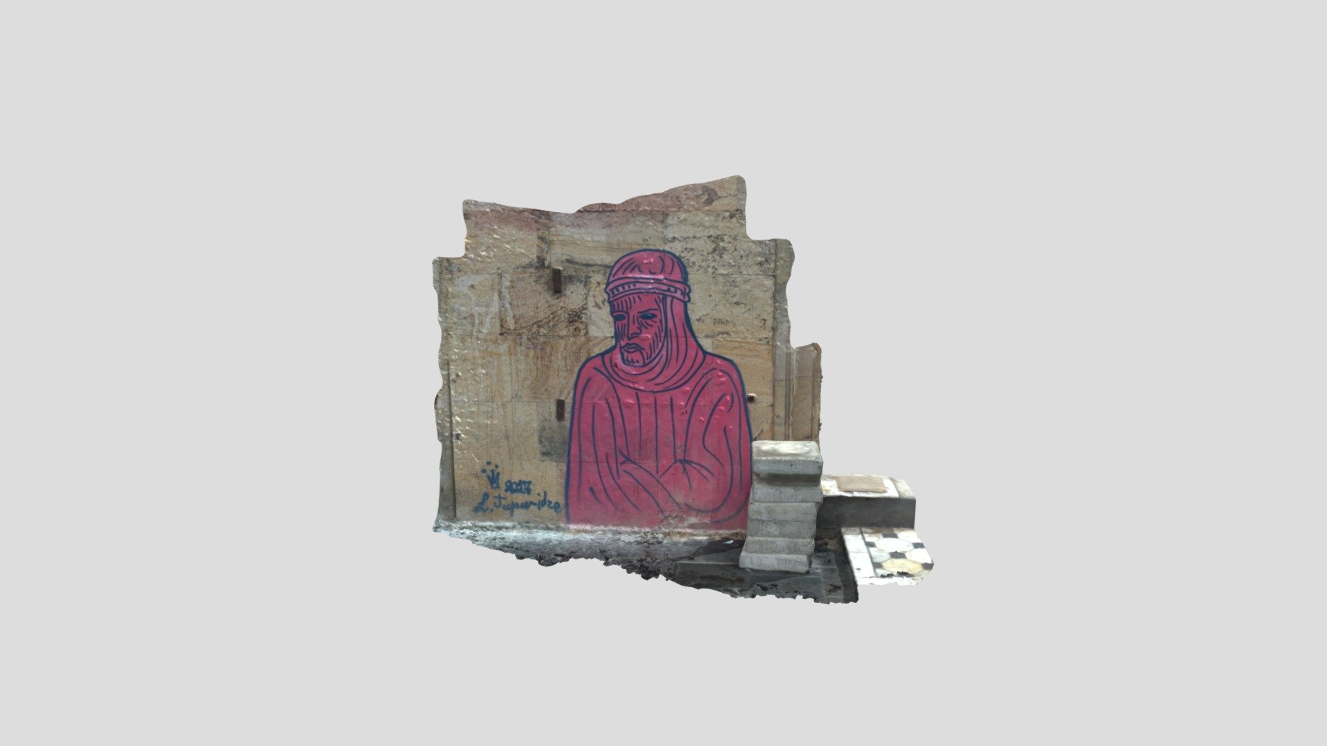Pink Man Graffity - Download Free 3D model by dmitry.sind [f570344 ...