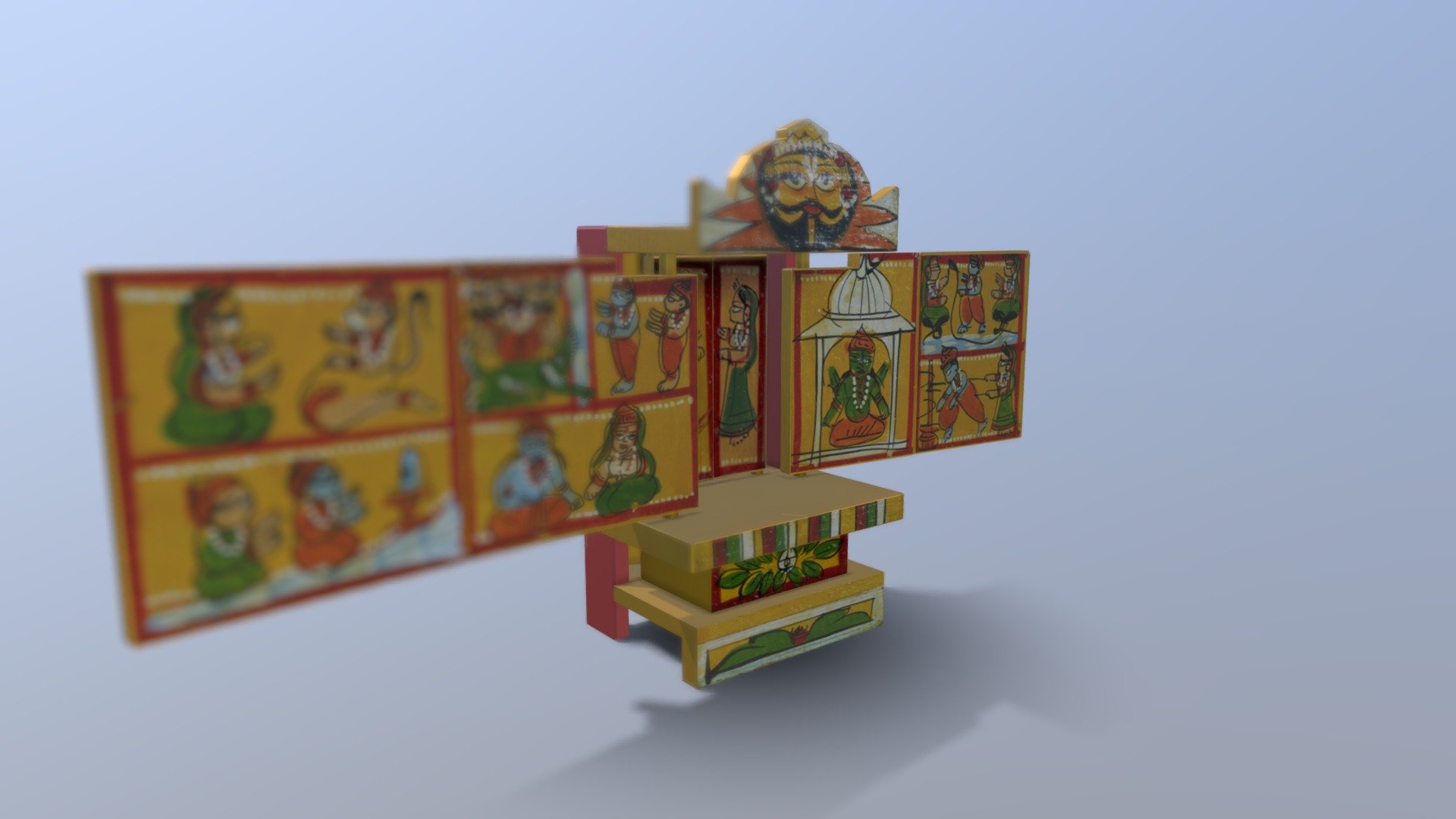 Kaavad - Download Free 3D model by Chaitanya Krishnan (@chaitanyak ...