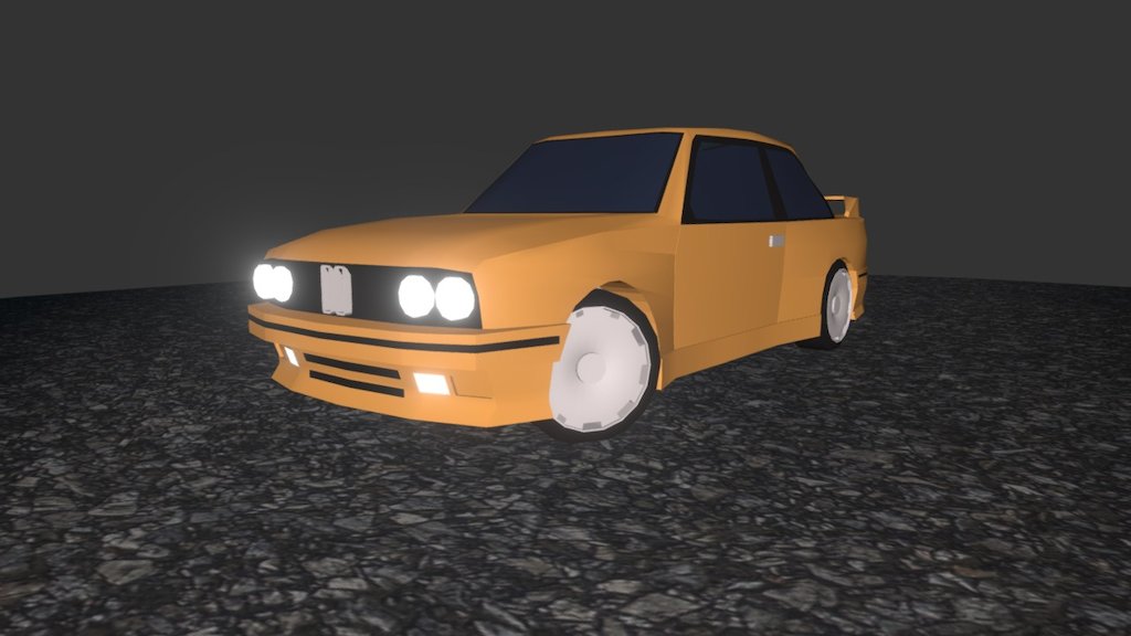 M3 E30 - 3D model by azelie [f5716b5] - Sketchfab