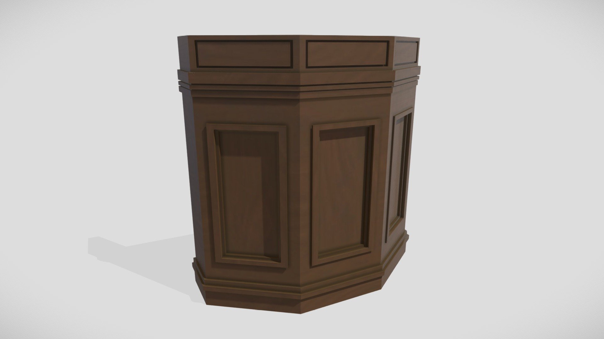Pulpit Column - 3D model by We3Do (@we3DoModel) [f573737] - Sketchfab