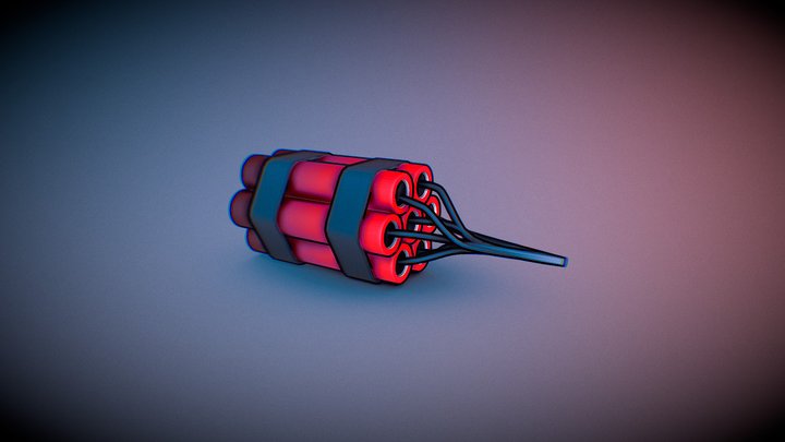 Dynamite 3D models - Sketchfab