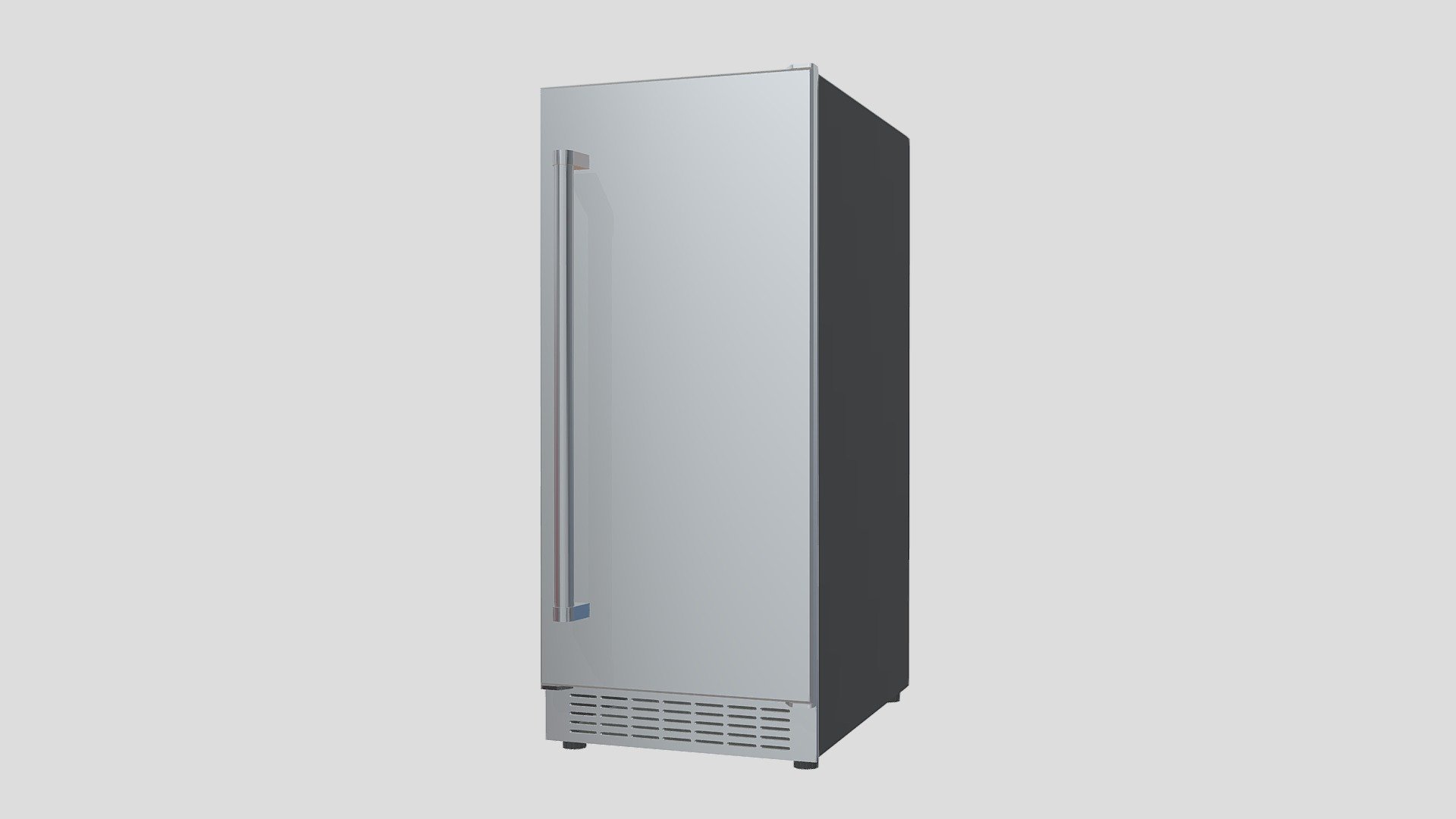 Ice Maker 40cm - Stainless Steel - 3D model by ZK Digital ...