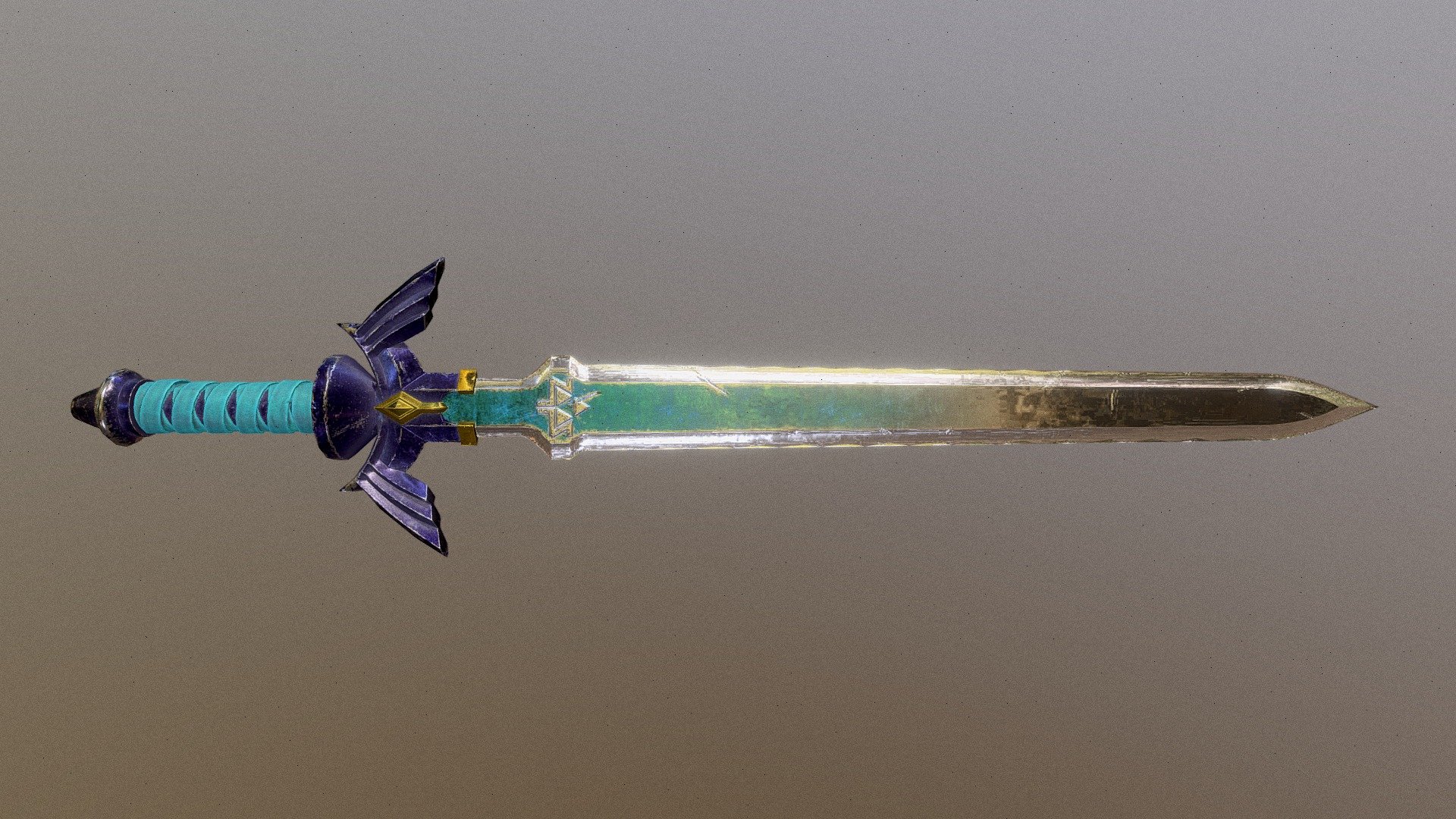 Legend of Zelda Master Sword - 3D model by Mohamed Salah Bchir ...