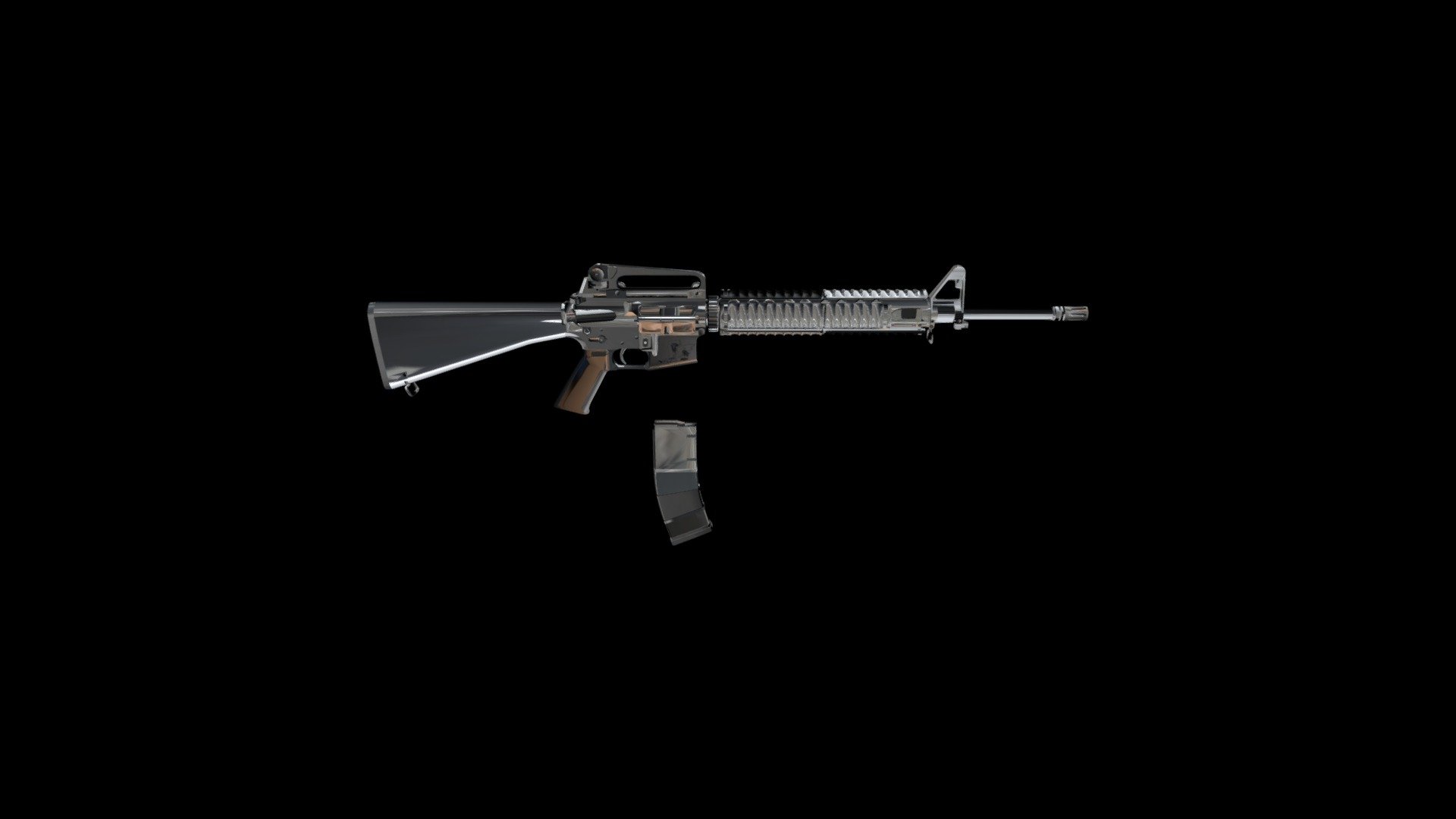 Supreme m16 - 3D model by SaltedCrackerJack (@witzke321) [f579202 ...