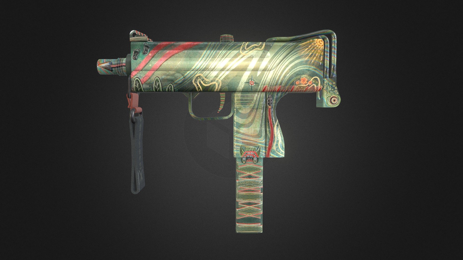 MAC-10 | Hunter - 3D model by Nordcrisp [f57ad3e] - Sketchfab