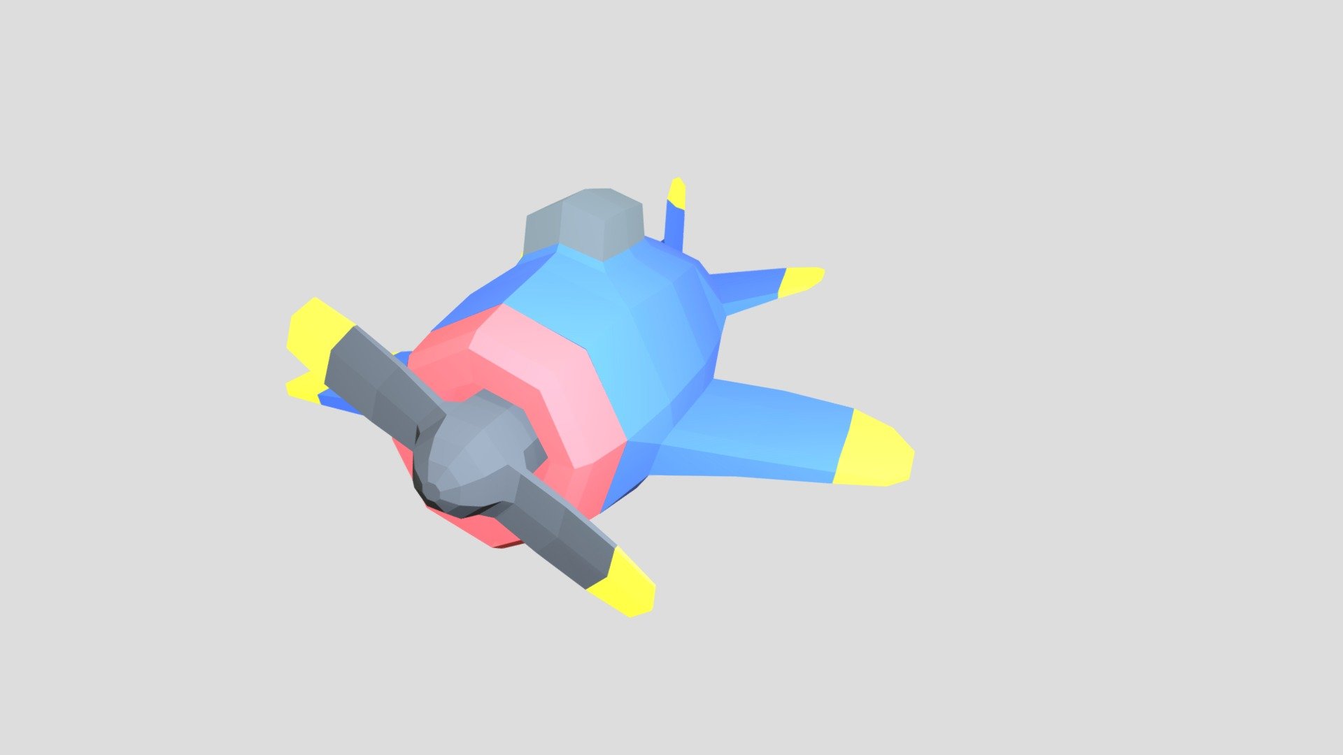 Simplistic Plane - Download Free 3D model by danharris [f57b9a3 ...