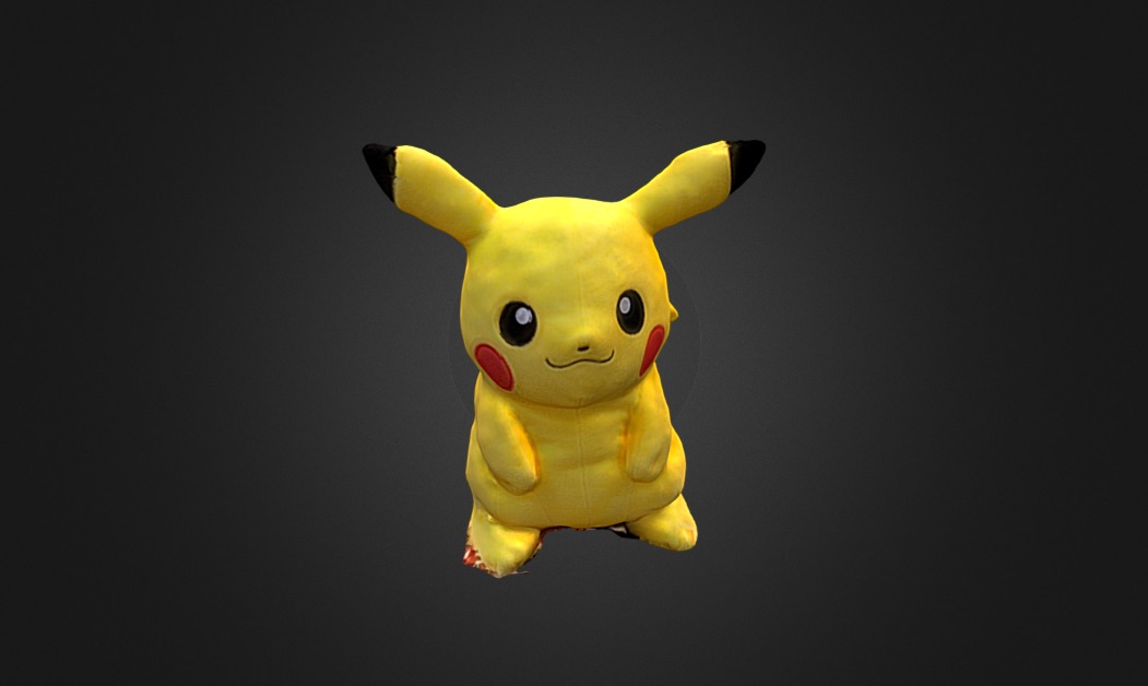 Picachou - 3D model by larsnovak [f57cb76] - Sketchfab