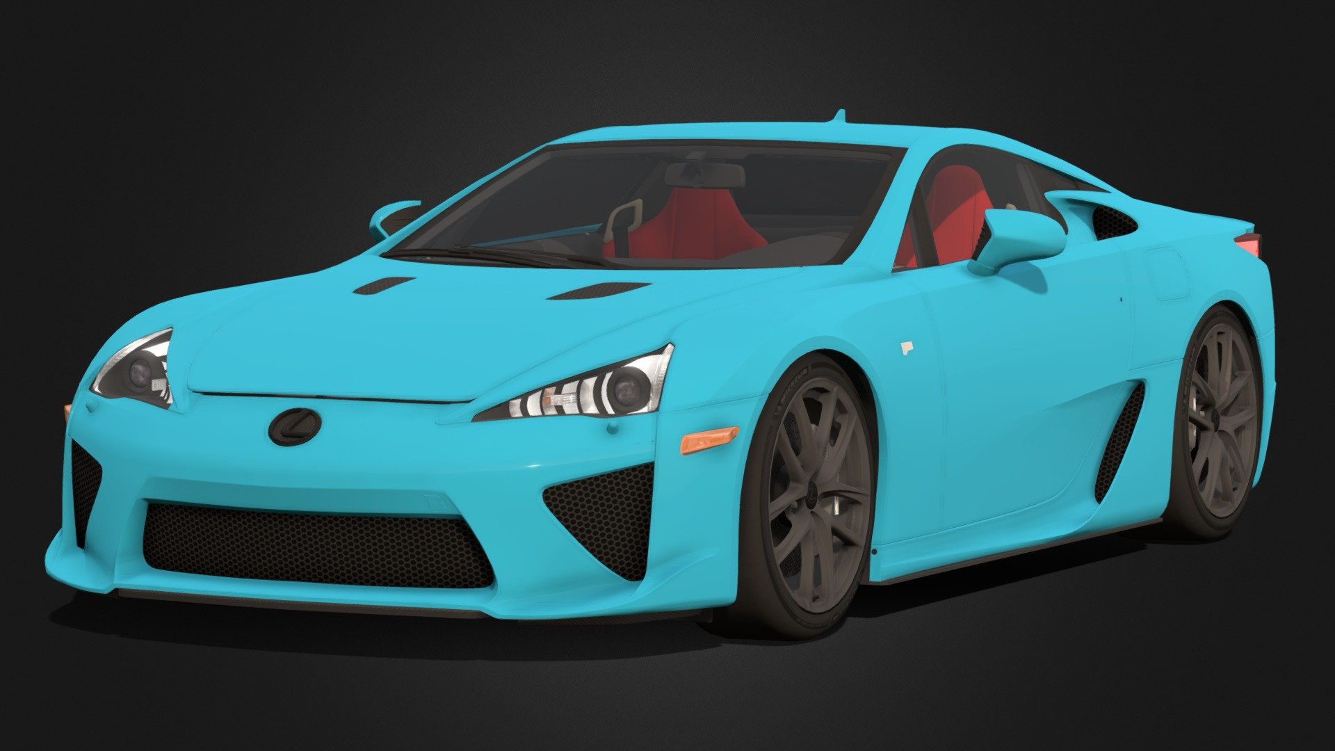 Lexus LFA - 3D model by 3DJones (@3Dj0nes) [f57fc8d] - Sketchfab