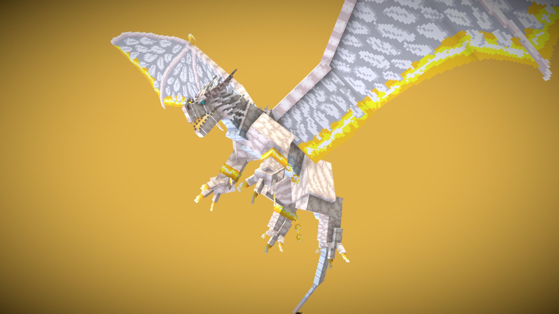 Light Dragon - 3D model by Perisai Studios (@PerisaiStudios) [f5802d1 ...