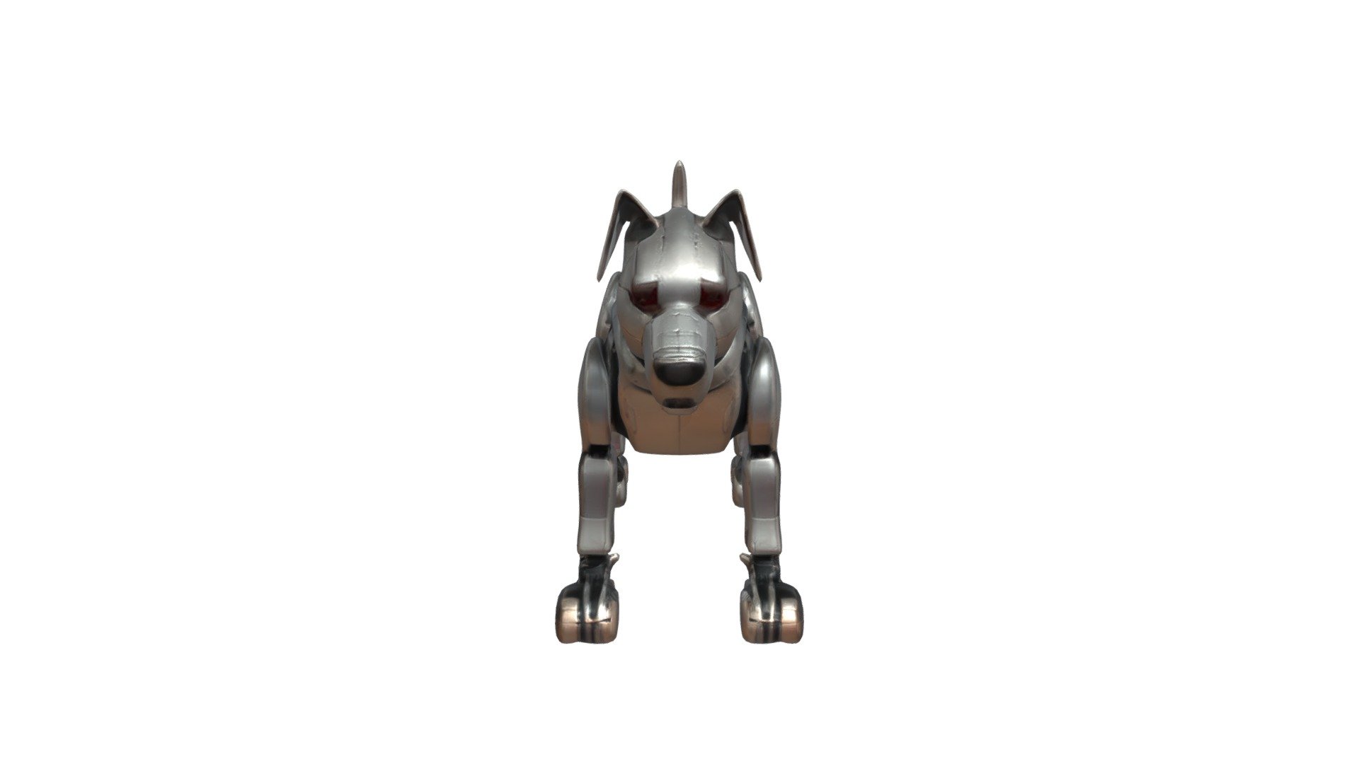 Robot dog with mechanical limbs - 3D model by Jotatetito [f580398 ...