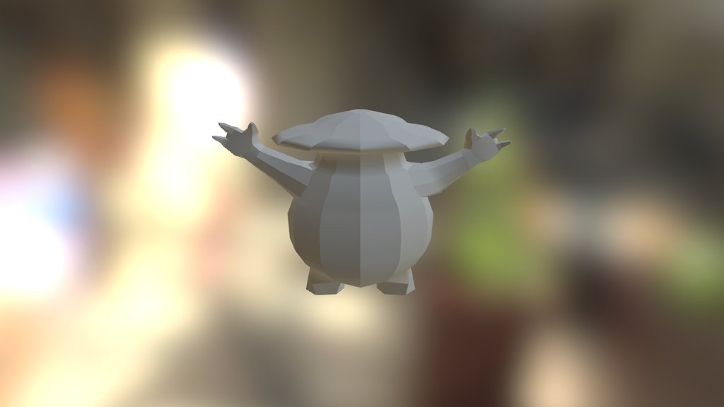 Mushroom Man - 3D model by TomasMed (@tomasf.medina) [f5816e0] - Sketchfab