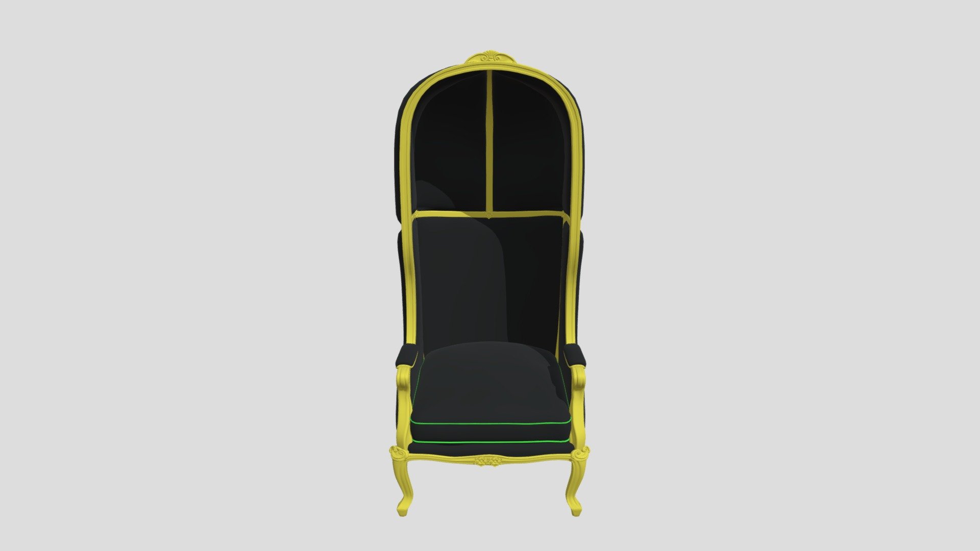Royal throne armchair by Modenese - Download Free 3D model by Modenese ...