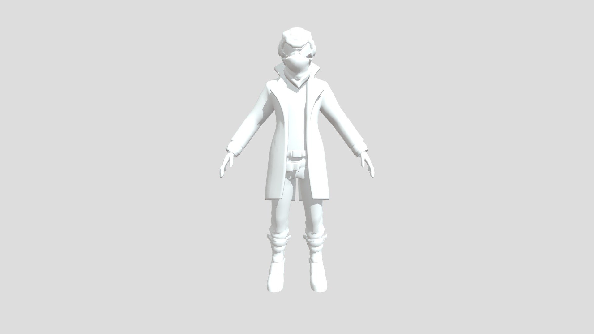 Helmet hi-tech guy - Download Free 3D model by rajutuckicola [f582b55 ...