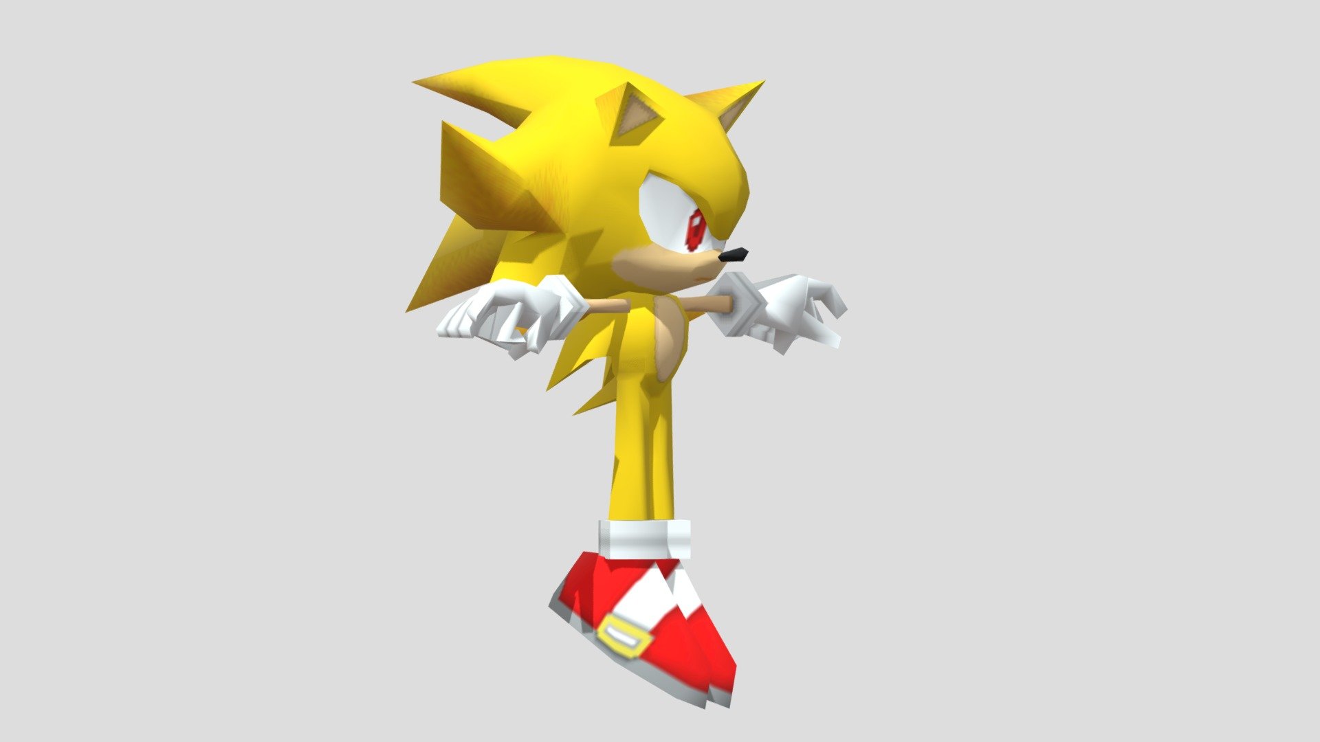Super Sonic - Sonic Rush - Download Free 3D model by ...