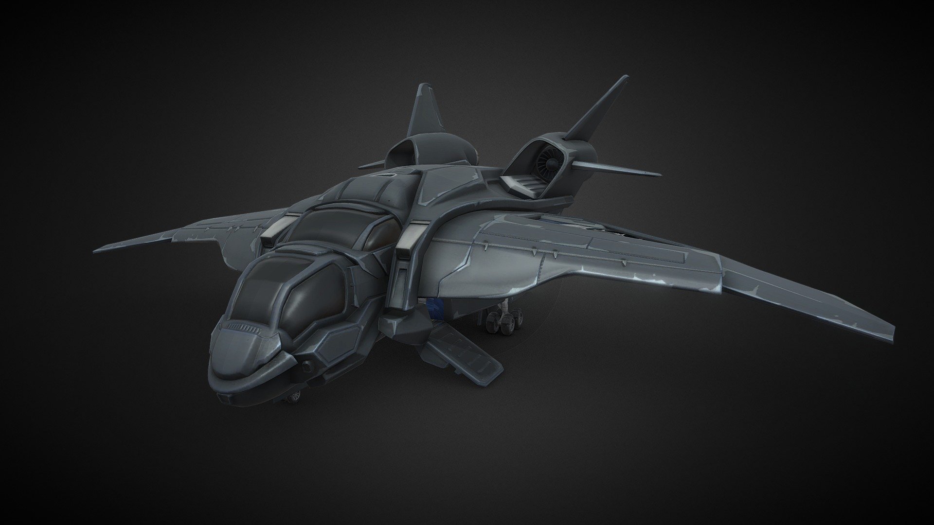 Quinjet/Fortnite - Download Free 3D model by Elite Big Speakerman ...