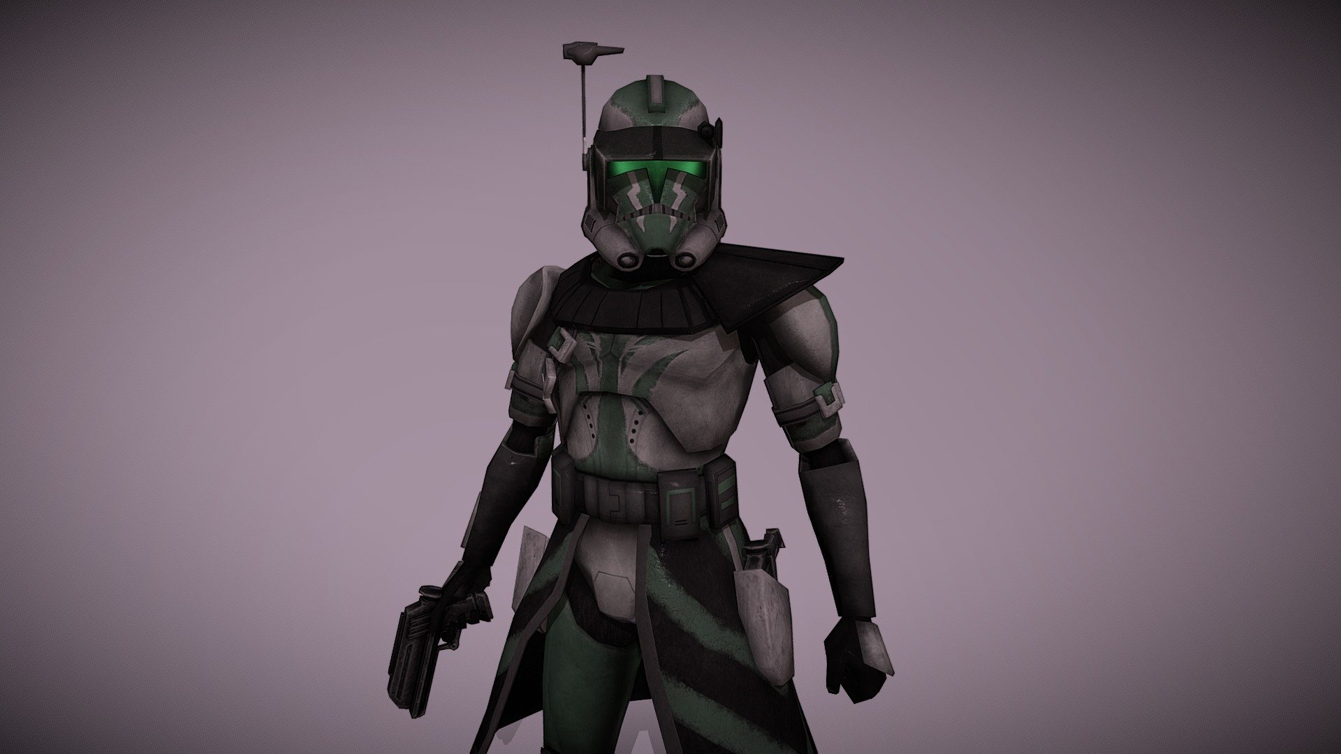 41st Commander Chris - 3D model by garith [f5841ae] - Sketchfab
