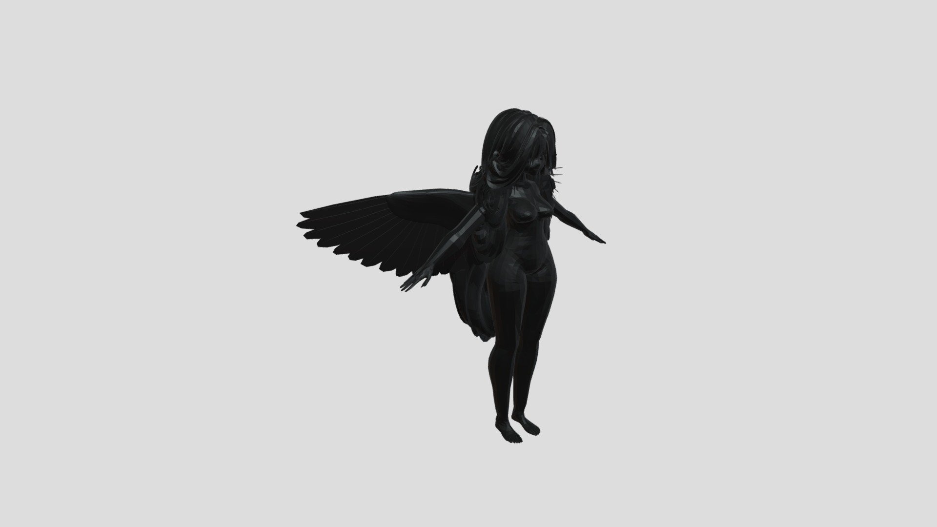 vampire base with angel wings - Download Free 3D model by concybqrg ...